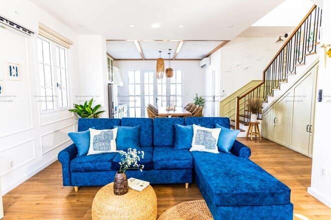 SANRINJOY VILLA - MS 42: Biệt thự song lập 8x20m