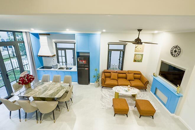 THE WARM VILLA - MS 07: Biệt thự song lập 8x20m - 04 Phòng ngủ