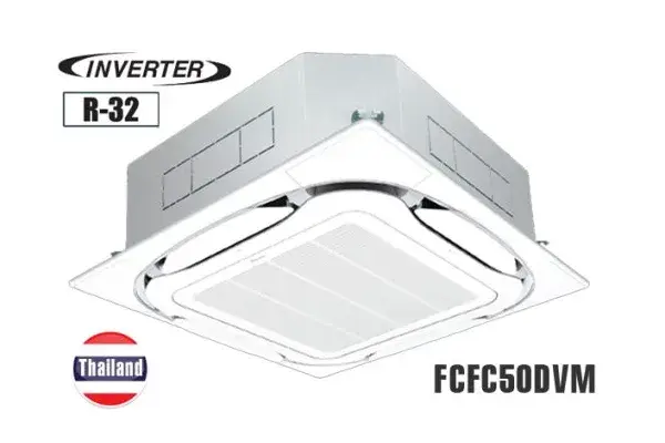 Máy lạnh âm trần Daikin Inverter 2.0Hp FCFC50DVM/RZFC50DVM + BRC7F635F9 ...